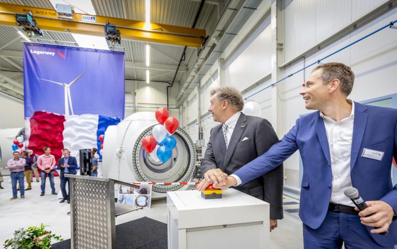 Lagerwey opens new wind turbine production facility