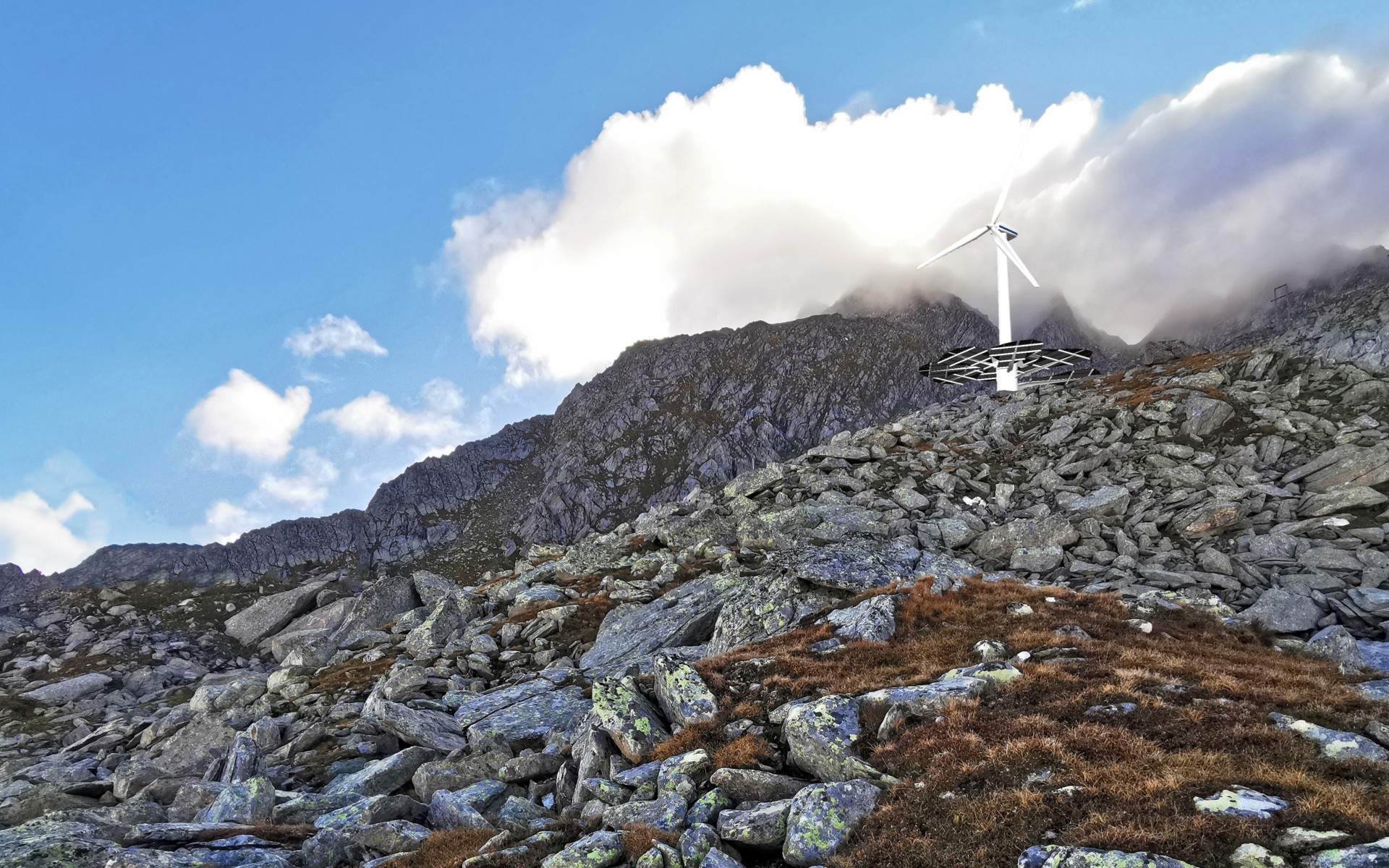Switzerland to test hybrid wind-solar system in the Alps