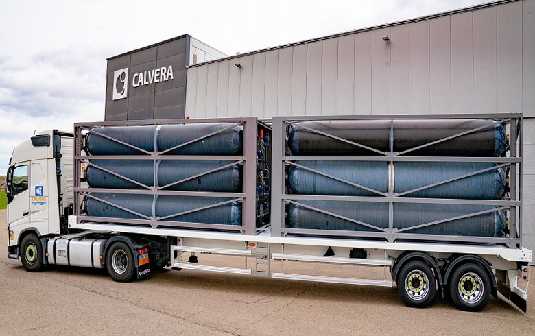 Spain's Calvera develops big hydrogen tube trailer for Shell