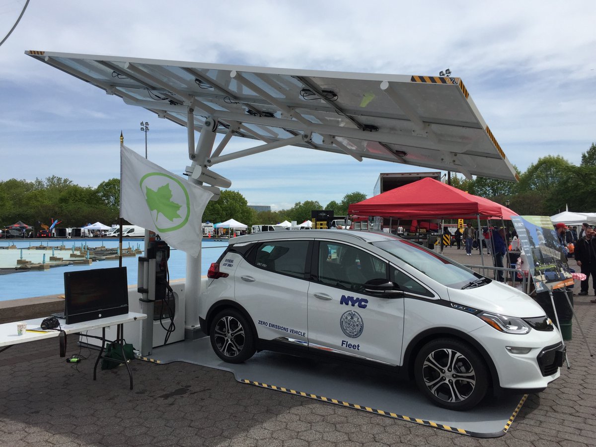 New York City orders 32 Envision solar EV chargers