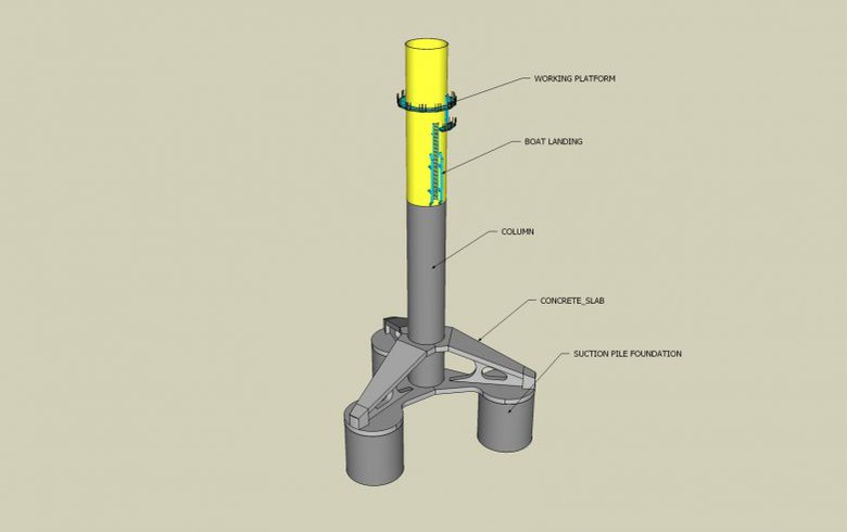 SPT Offshore presents wind turbine suction pile foundation concept