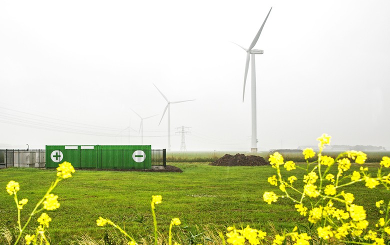 Alfen installs BMW battery storage at 122-MW Dutch wind farm