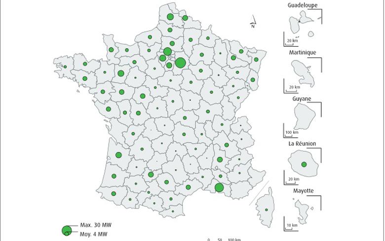 France counts over 400 biogas power plants