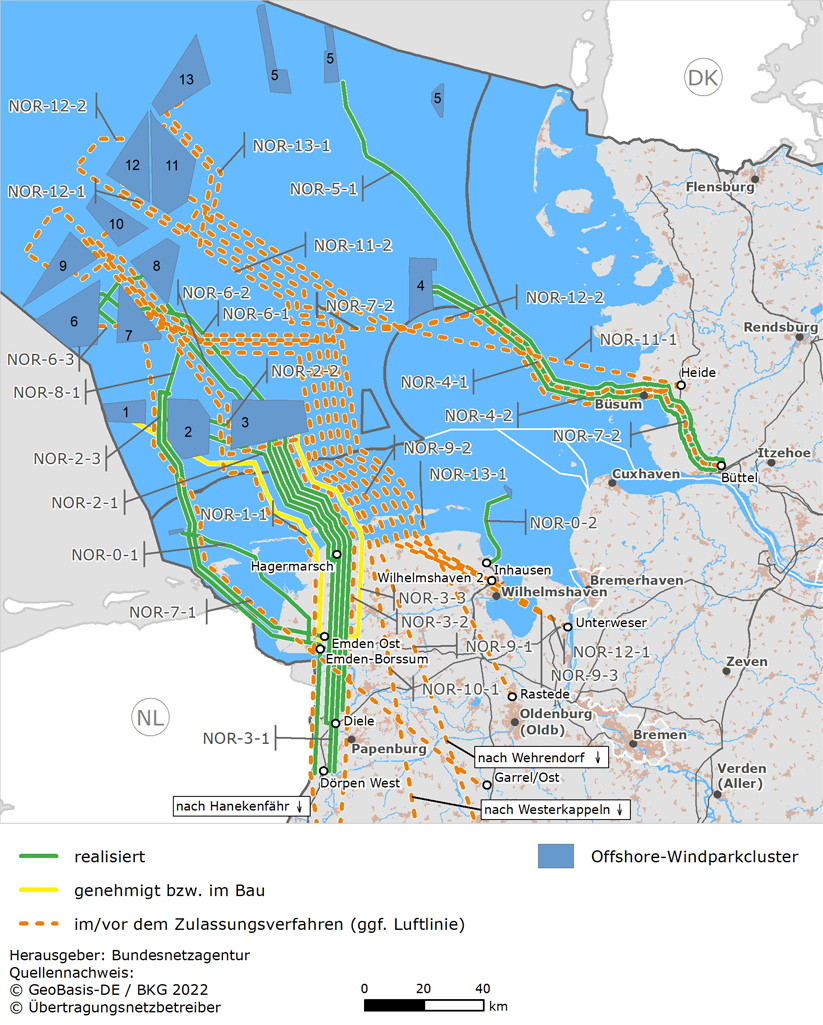 Grid expansion delays put Germany's offshore wind targets at risk ...