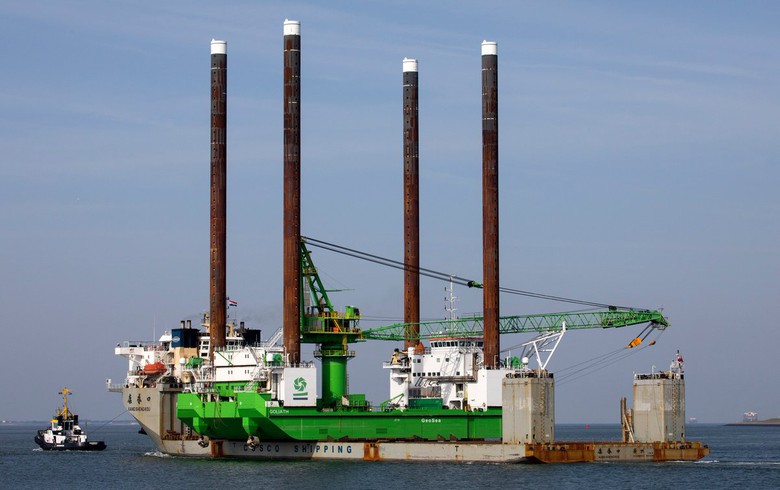 DEME vessel sets sail for Chinese offshore wind JV
