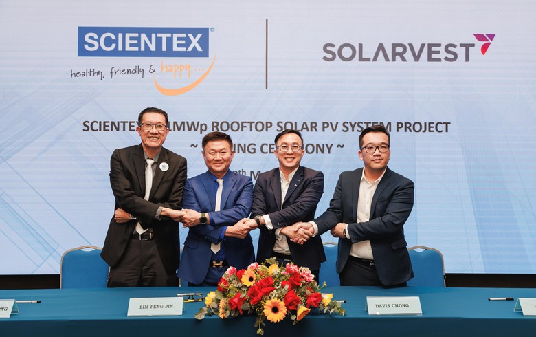 Scientex taps Solarvest for rooftop solar initiative in Malaysia
