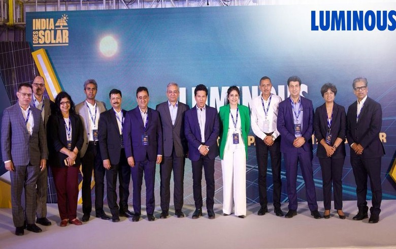 India’s Luminous inaugurates 250-MW solar panel factory