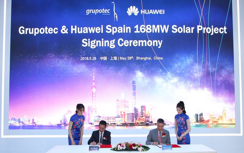 Huawei to supply inverters for 168 MW of Grupotec solar projects in Spain