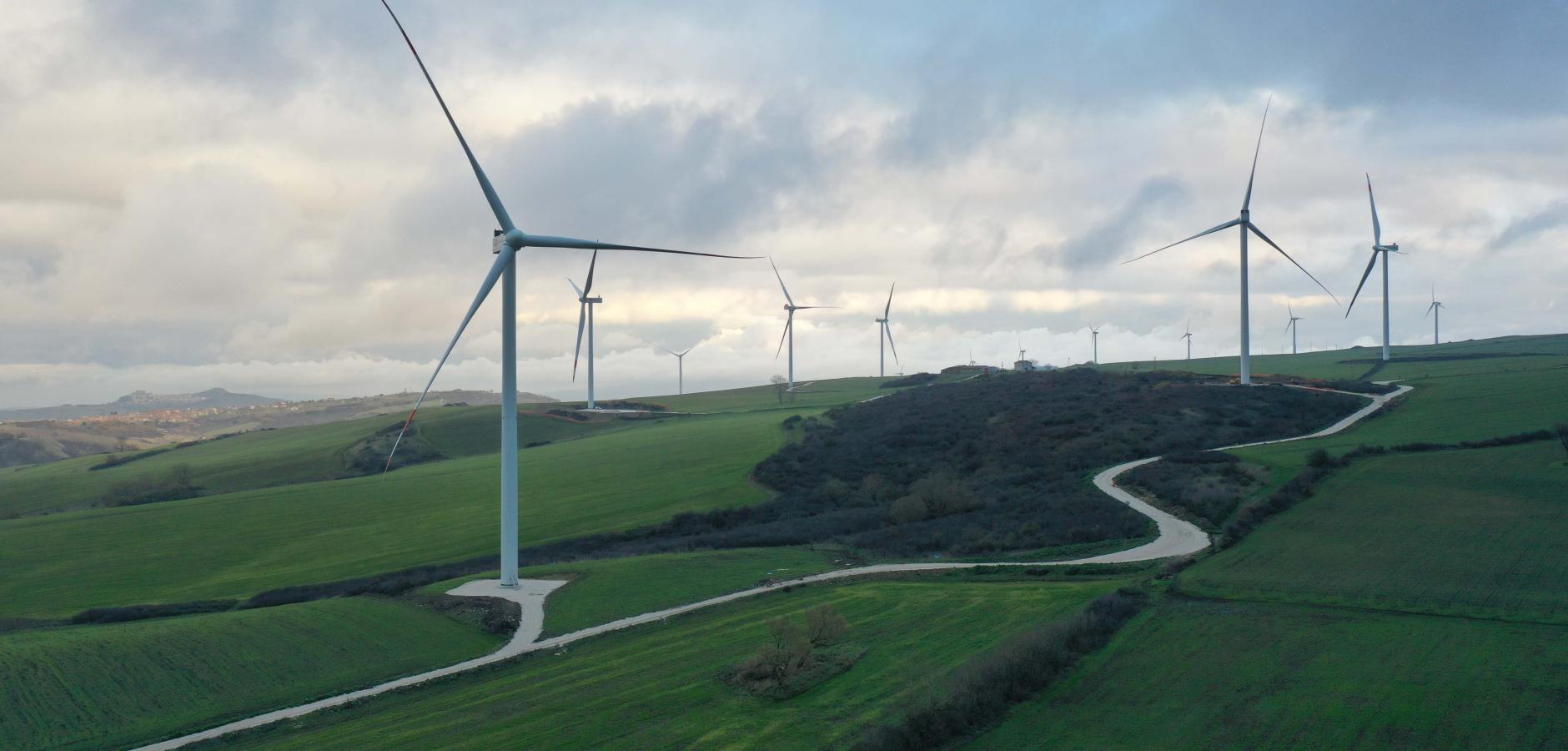 EDPR switches on 70 MW of wind power in Italy