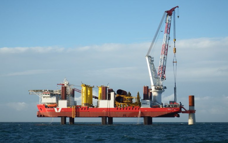 MPI Offshore to install foundations at Triton Knoll wind park