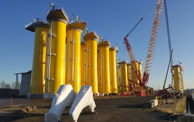 CS Wind to buy Danish offshore wind foundation maker Bladt Industries