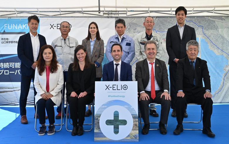 X-Elio turns sod on 14-MW solar plant in Japan
