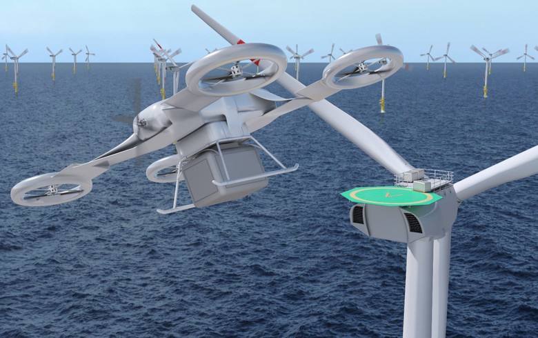 EnBW to explore use of drones in offshore wind transport