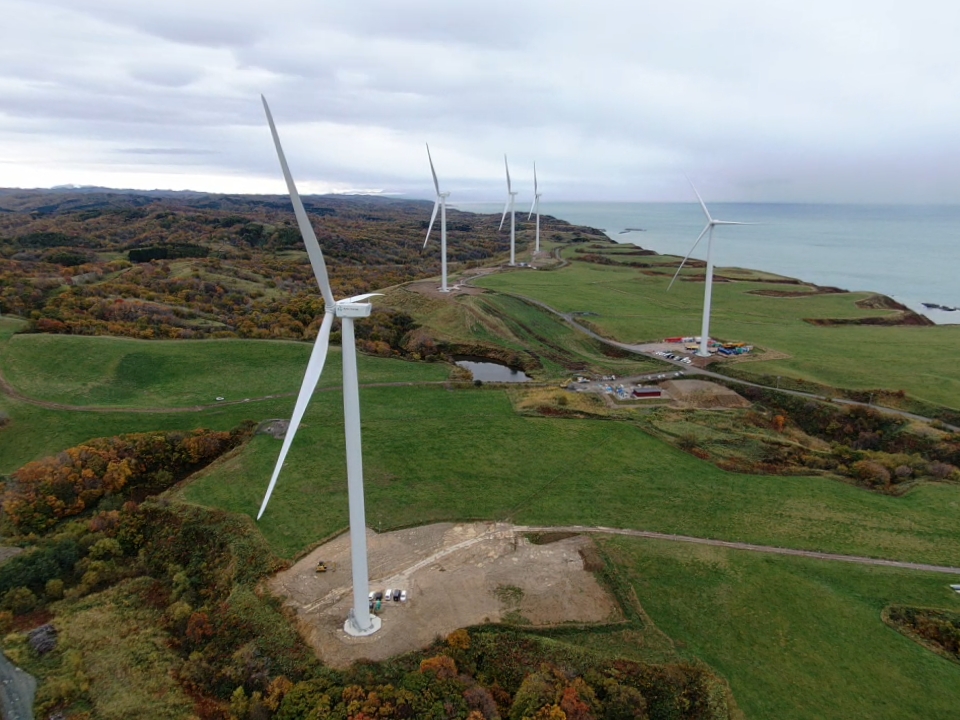 Eurus completes repowering of 22-year-old wind farm in Japan