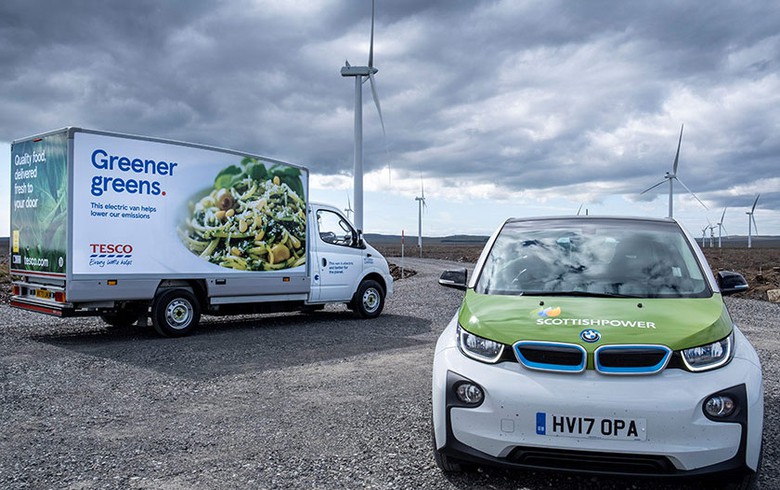 ScottishPower completes 30-MW wind farm to power Tesco stores