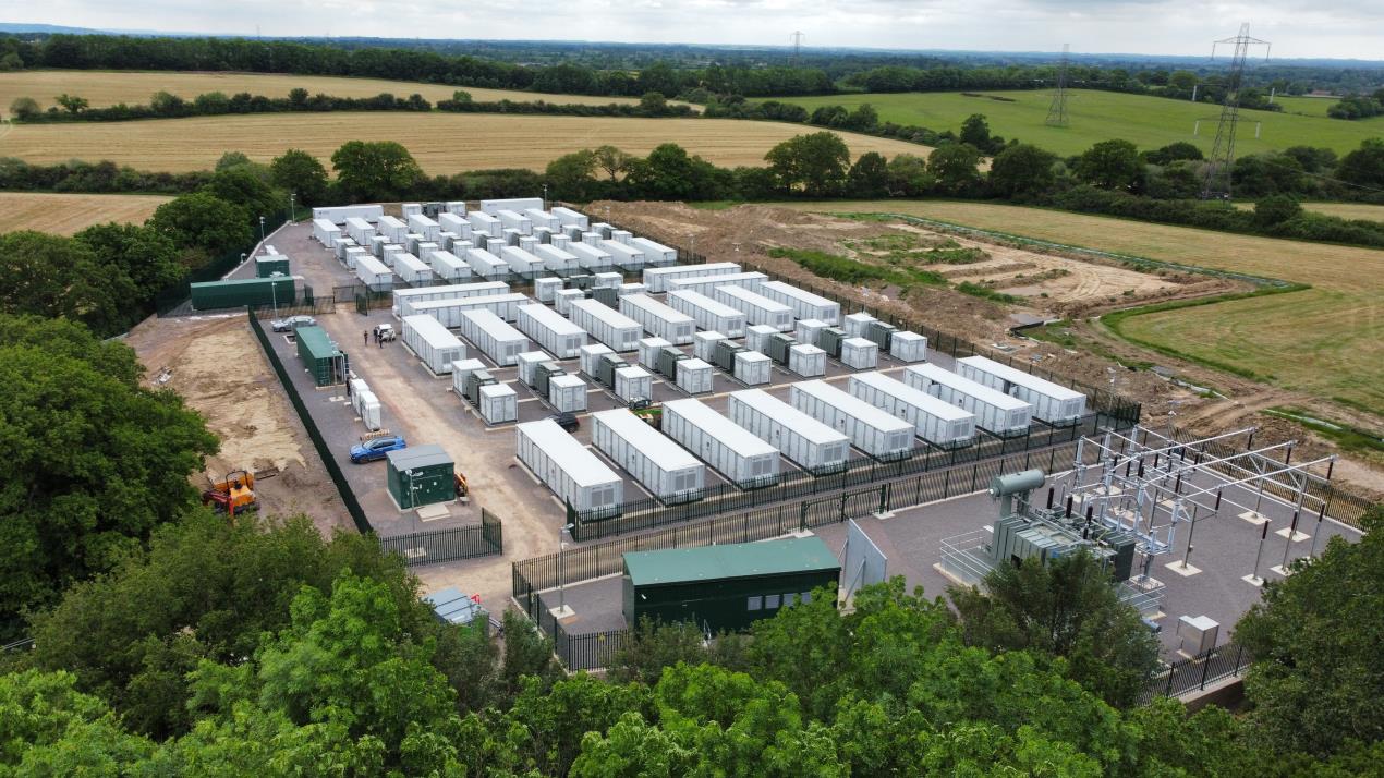 Europe's largest battery of 100 MW/100 MWh goes online in UK