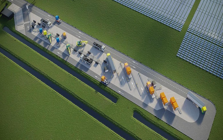 Dutch firms plan renewables-powered charging hub for heavy equipment ...