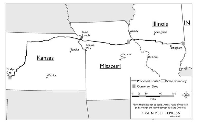 Most of Grain Belt Express' transmission line capacity to go to Kansas ...