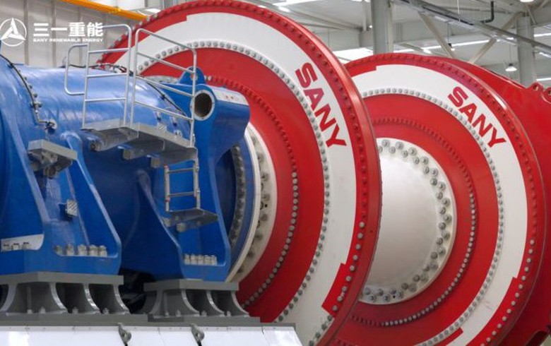 China's Sany opens 35-MW wind turbine test bench