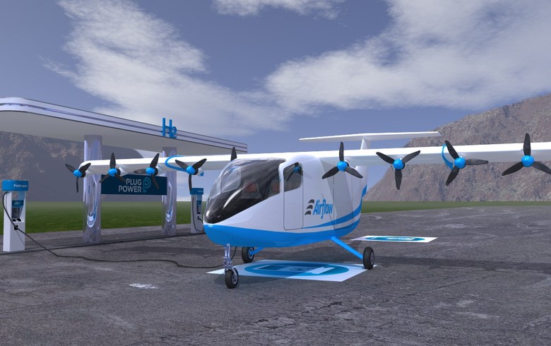 Plug Power, Airflow to develop aircraft propulsion system