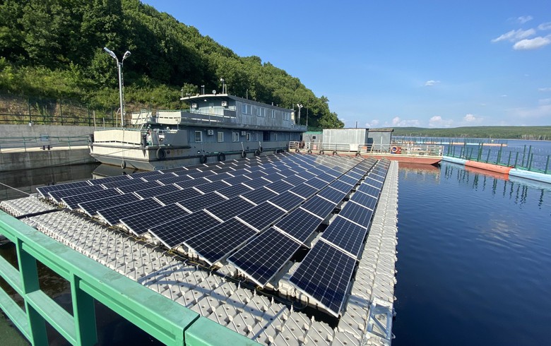 Hevel commissions floating solar system in Russia's Far East