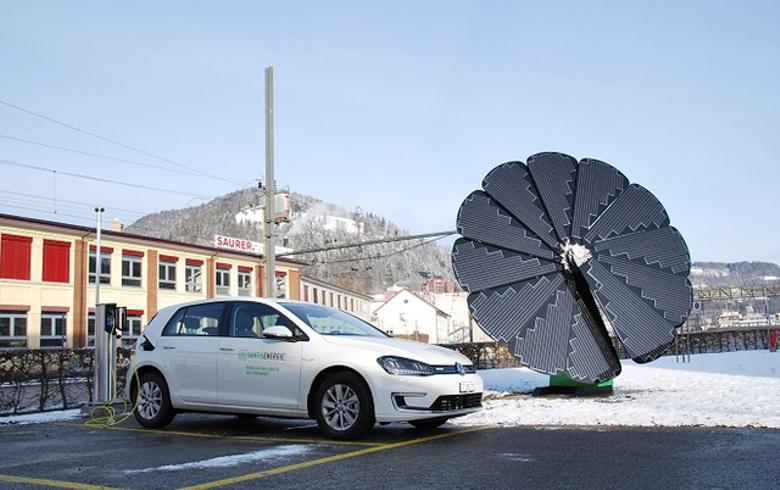 EMI backs SmartFlower all-in-one solar system debut in N America