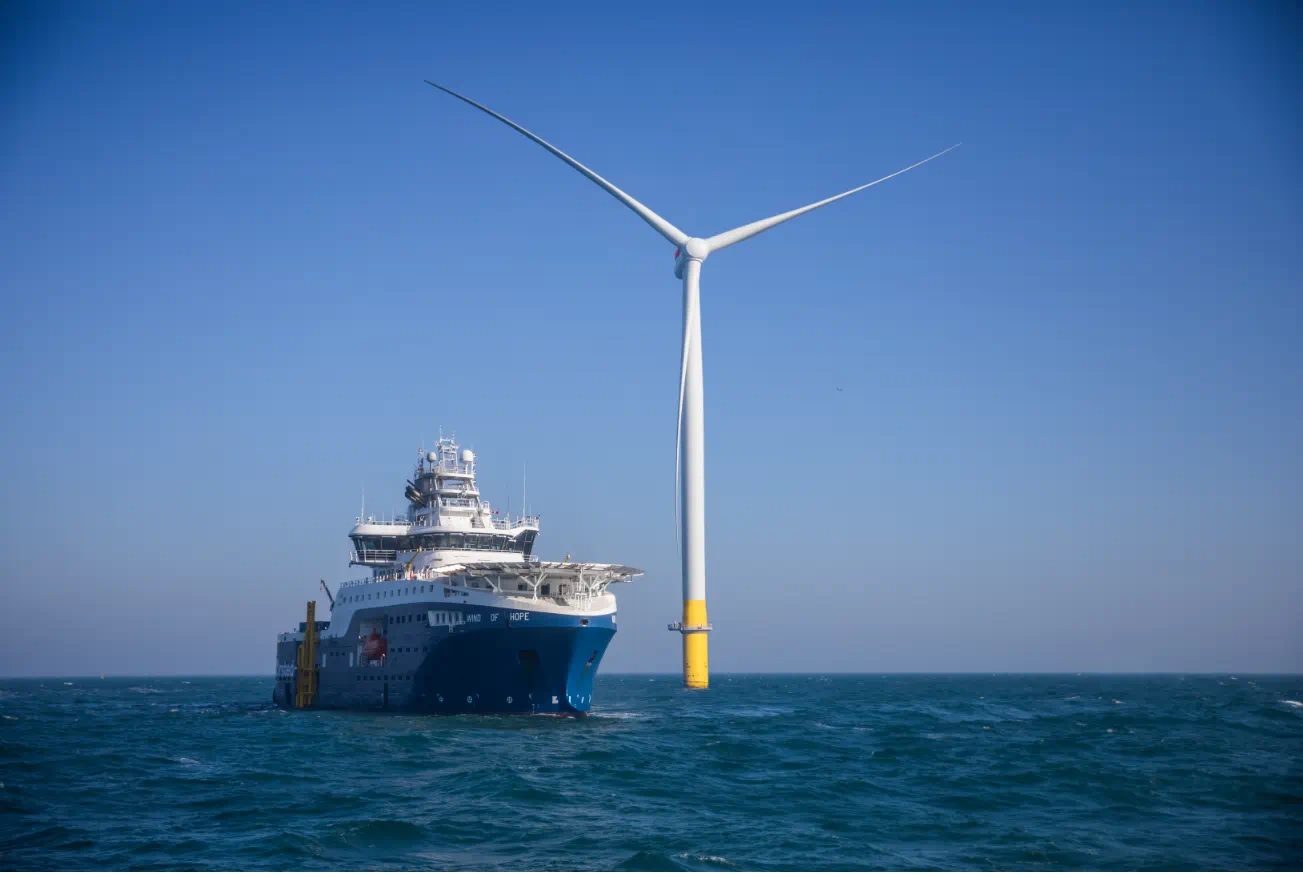 Hornsea 2 offshore wind farm is fully up and running