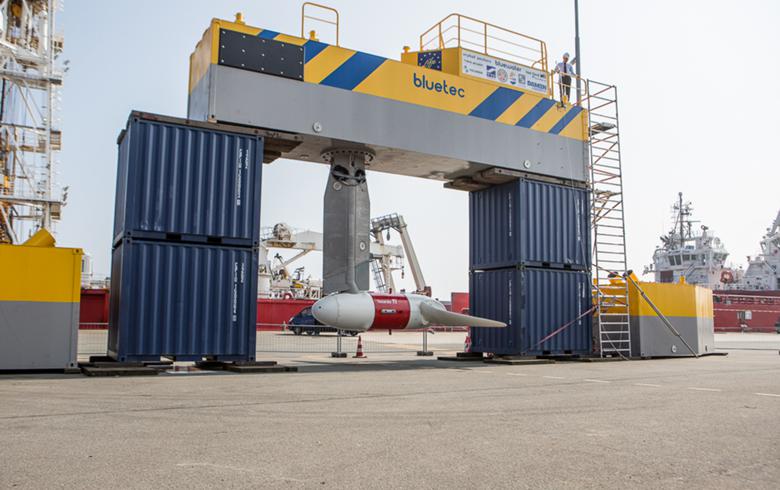 Dutch co Bluewater inaugurates demo tidal power floater
