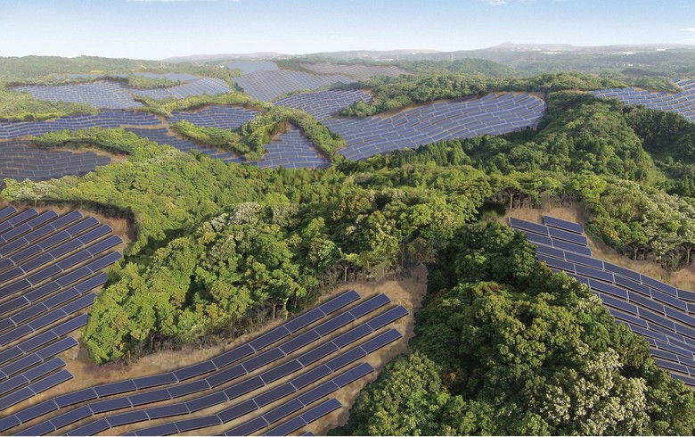 Gaia Power-led JV starts building 92-MW solar park in Japan